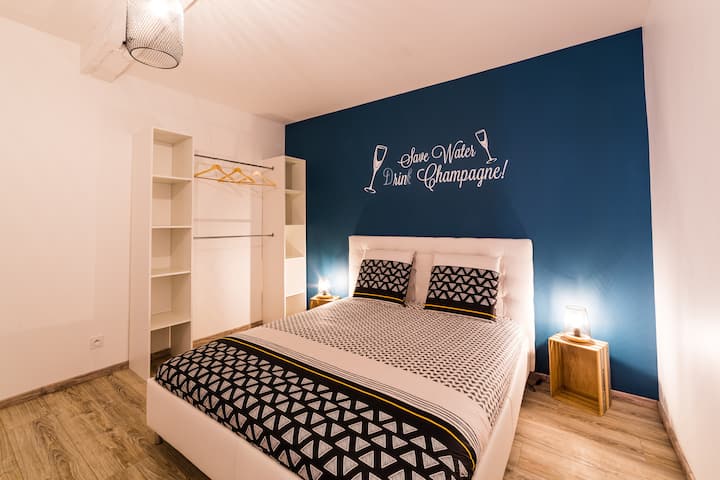 Appartement 🌟 Le Champagne 🌟 Au Cœur Du Bouchon - Troyes