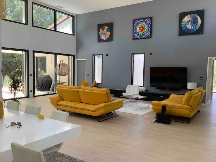Maison Moderne Avec Piscine - L'Isle-Jourdain