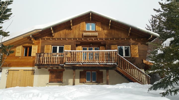 Chalet Bois 10/12 Pers à 450 M Des Pistes à Pied. - Briançon