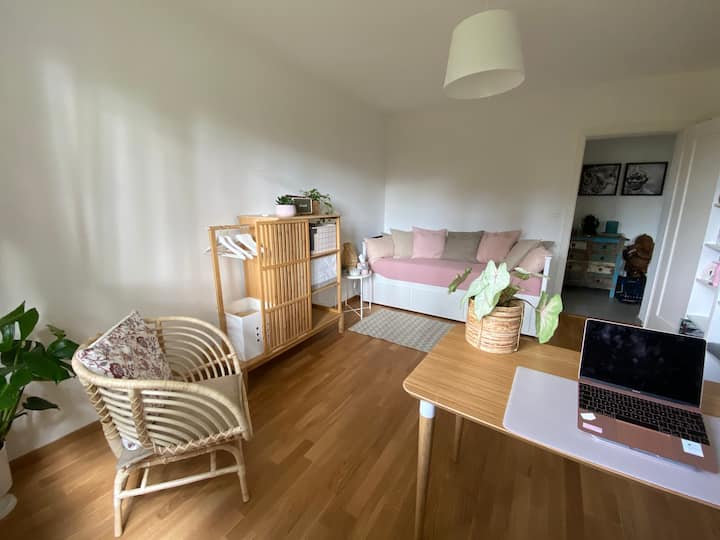 Chambre à Deux Minutes Du Lac - Morges
