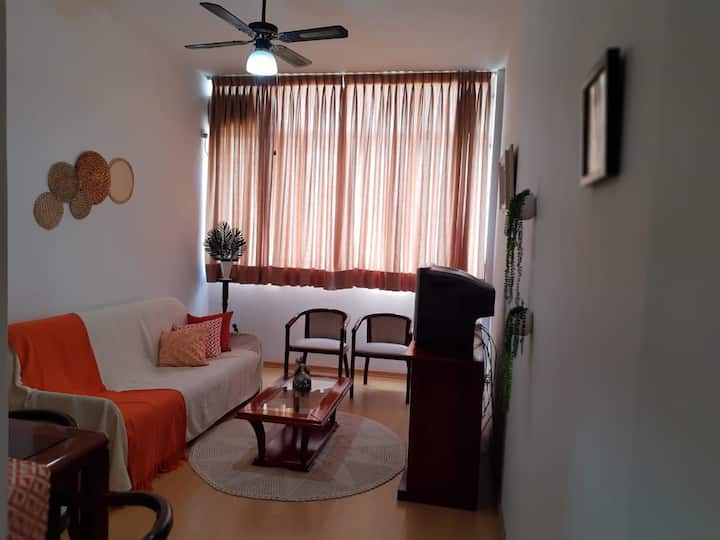 ÓTimo Apt Em Copacabana, 300 Metros Da Praia. - Rio de Janeiro