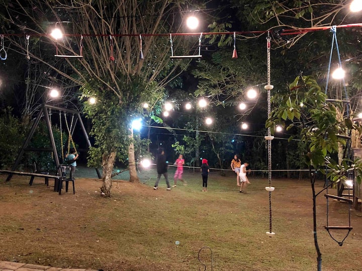 Private Resthouse With Treehouse, Bonfire & Pool - Silang