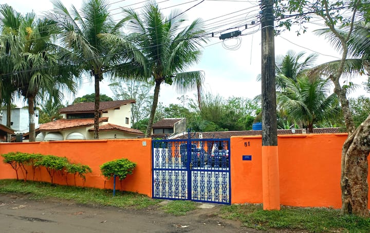 Casa Do Pato Praia De Maresias 150 M Do Mar - São Sebastião