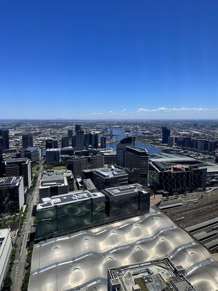Level 57 Sky High Melbourne Cbd With Stunning View - Melbourne