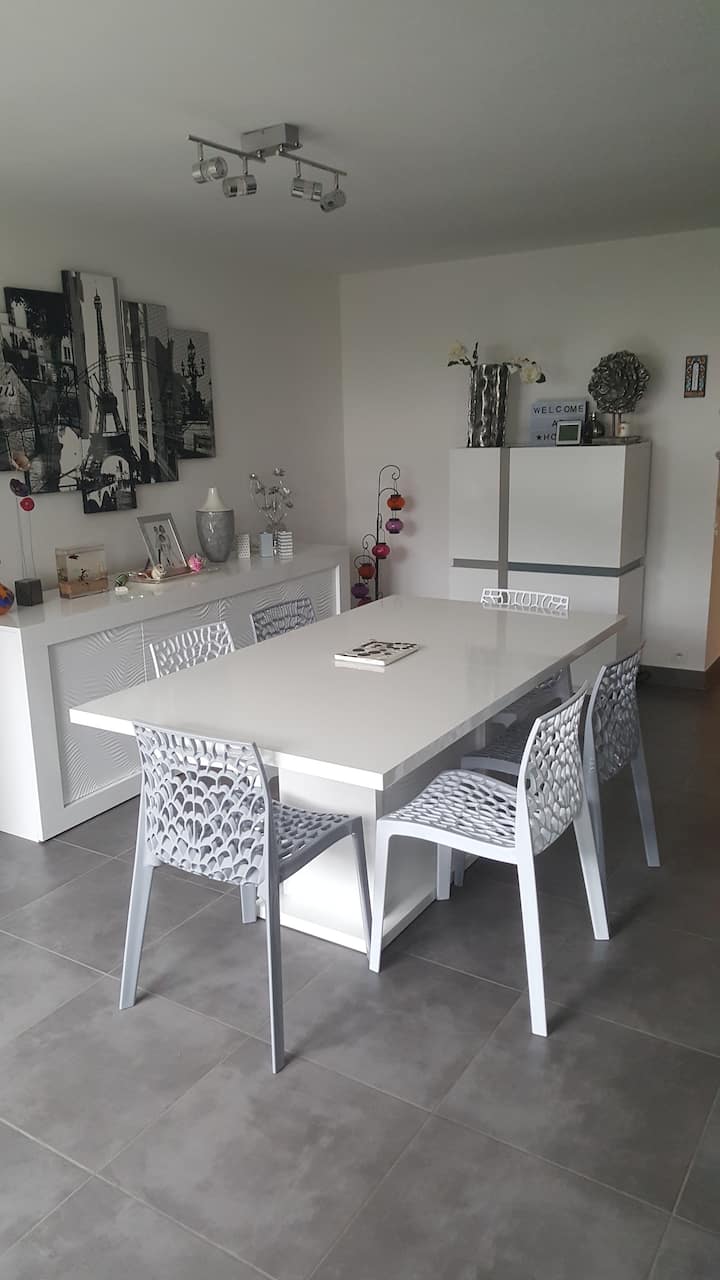 Superbe Maison Familiale Capacité 7 Personnes - Saint-Nazaire