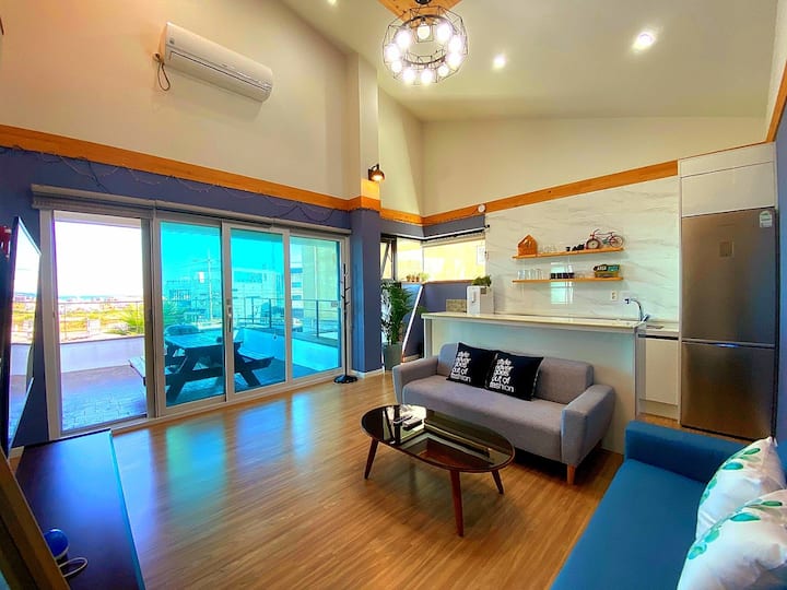 Private"비긴어게인펜션-디럭스" (고급펜션 - Jeju