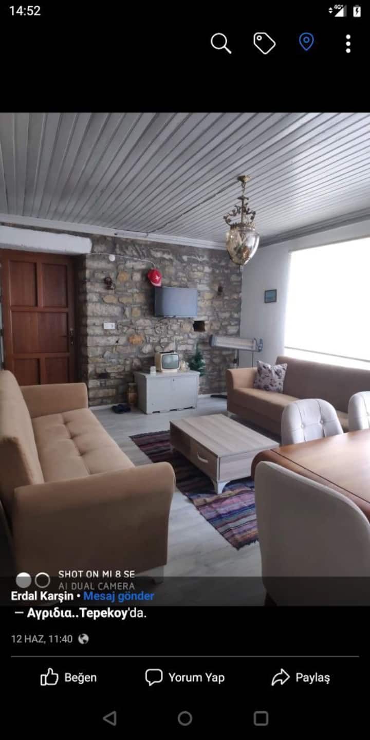 Tepeköy Agridia Taş Ev Apartlar - Gökçeada