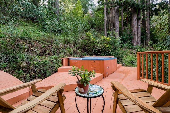 Remote Mountain Suite With Hot Tub - Scotts Valley, CA