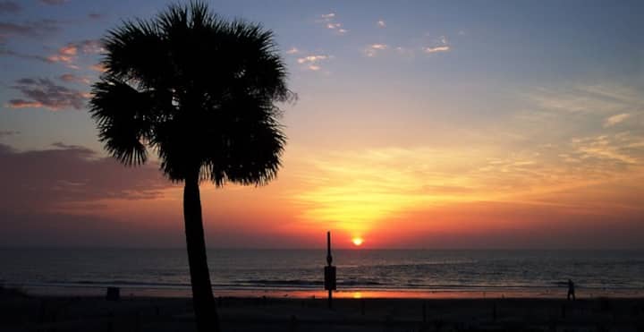 Ocean Watch 1b &3 Ocean Front - Huge Deck & Patio - Tybee Island, GA