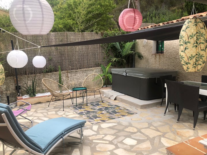 Villa Avec Jacuzzi Et Jardin - Bandol