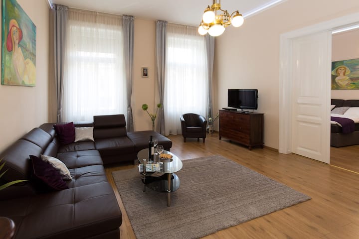 Elegant Apartment With Buda Castle View - Budapest