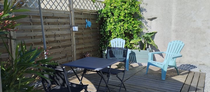 Studio Au 1er éTage D'une Dépendance Avec Jardin - Quiberon