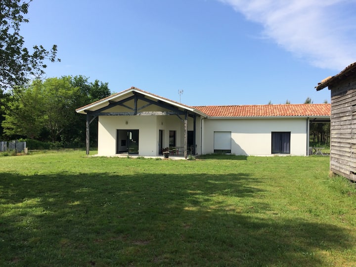 Jolie Villa Au Coeur D'un Parc Boisé - Vielle-Saint-Girons