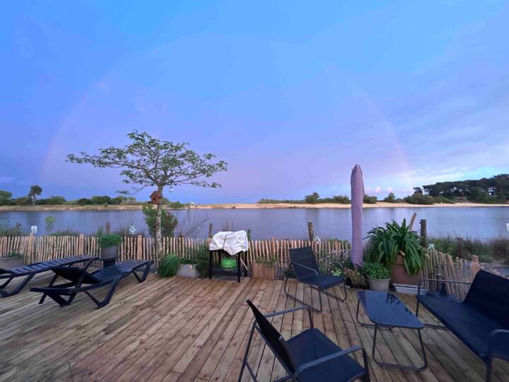 Mobilhome Camping 4 éToiles En Bordure Du Bassin - Lège-Cap-Ferret