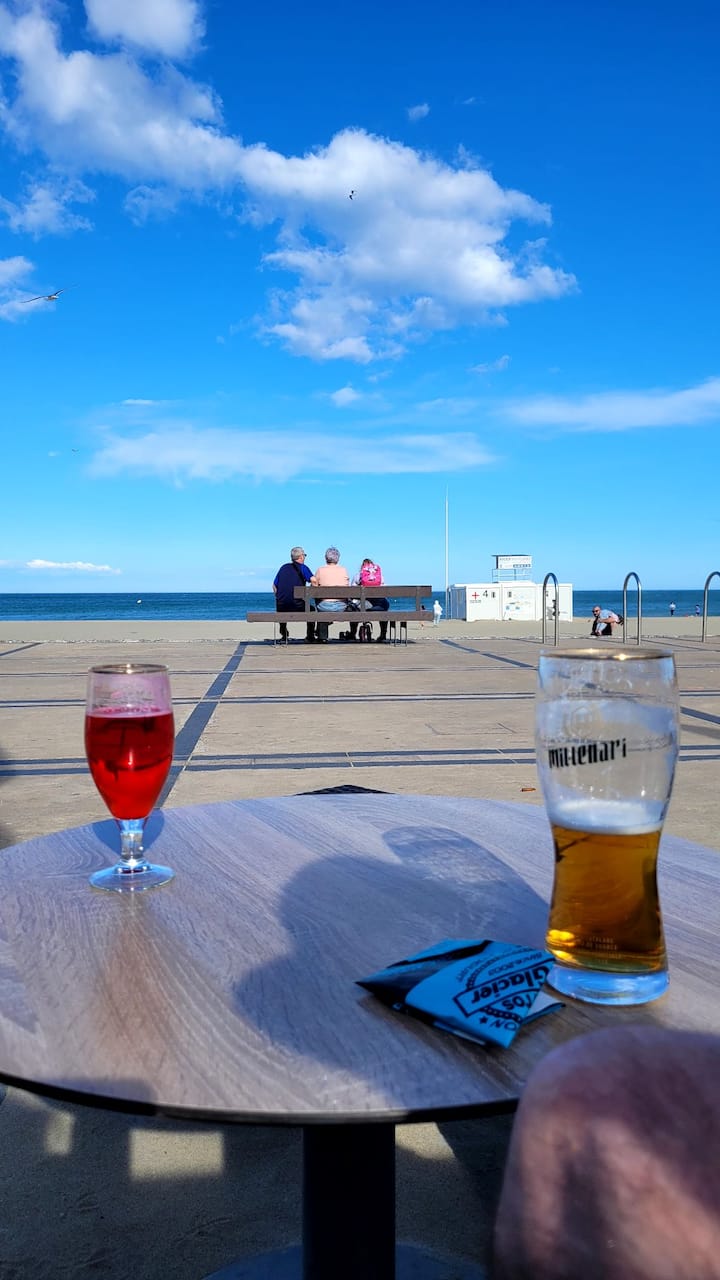 50 M De La Plage Appart 2 Chambres - Canet-en-Roussillon