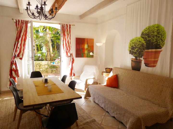 50m2 Idylle  In Villa, Mediteraner Garten, Parking - Saint-Paul-de-Vence