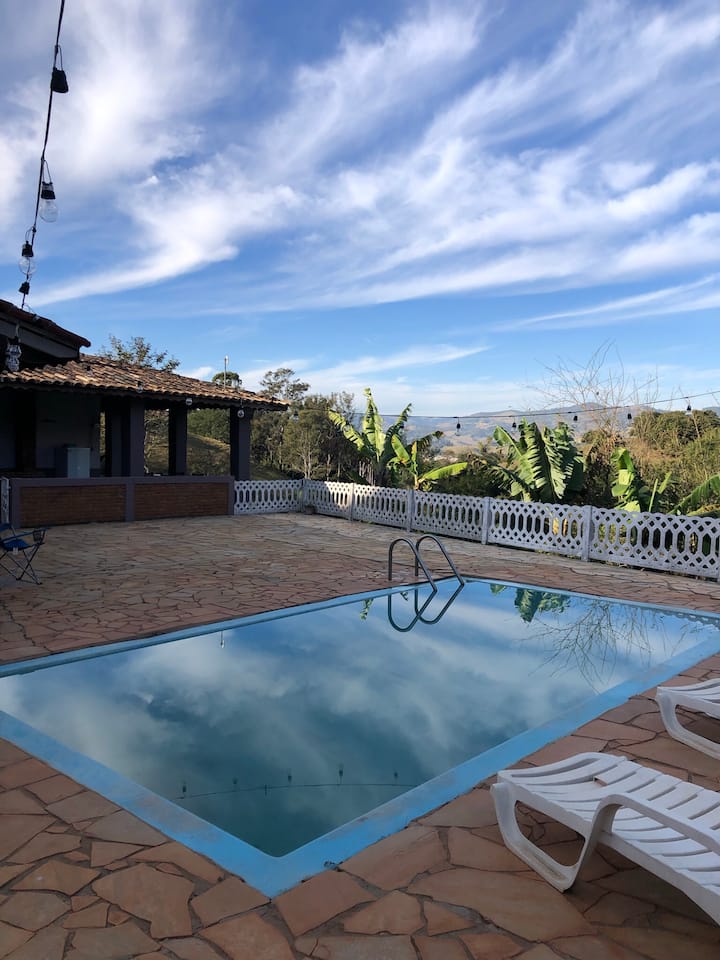 Charme Rústico, Aconchego, Tranquilidade, Natureza - Socorro