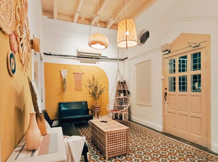 Unesco Heritage House @Bohemian Style- 5房波西米亚大屋dia - Penang