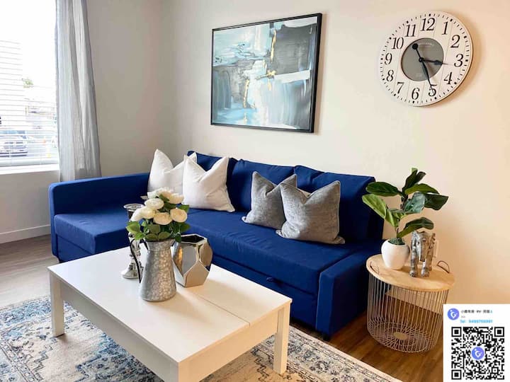 Irvine Diamond Jamboree 尔湾1b1b豪华酒店总统套房式独立公寓·标准厨房 - Irvine, CA