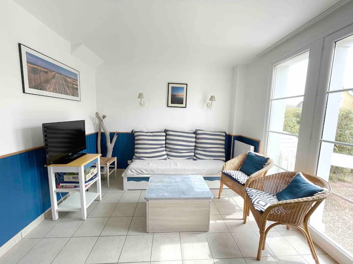 Charmante Maison De Vacances, à Proximité Du Golf - Belle Dune