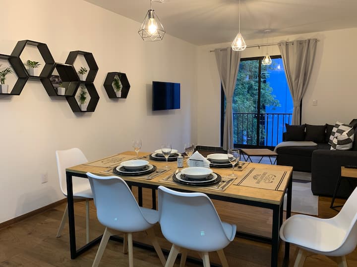 Luxury Apartment Close To Downtown W/roof Garden - Mexico City
