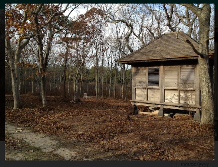 The Birdhouse - Tiki Hut In Nature - Oak Bluffs, MA