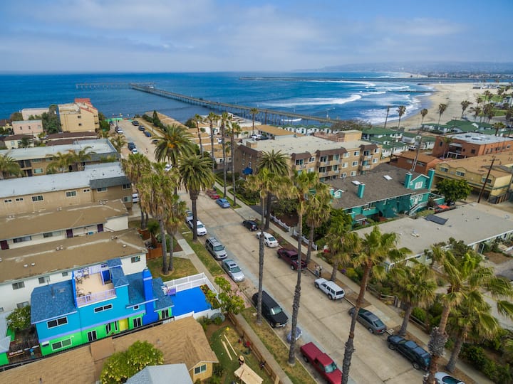 Ocean Beach Rockstar Gem! Walk To Beach & Pier - San Diego