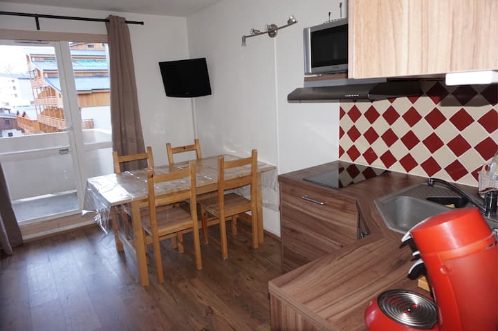 Les 2 Alpes Le Pluton 4pers +Wifi - Les Deux Alpes