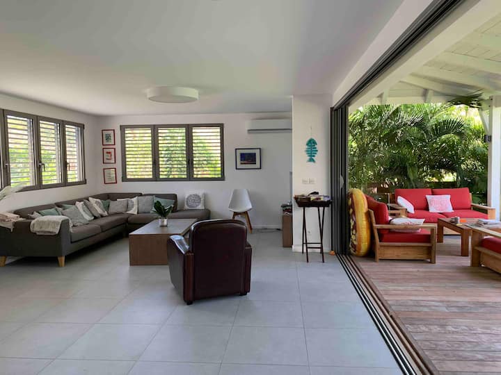 Villa Themis: Relaxing Familial House In St Barths - Saint Barthélemy