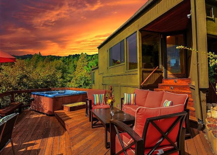 The View: Amazing Views With A/c And Spa! - Idyllwild-Pine Cove, CA