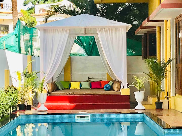 6 Bhk Indigoa Villa With Private Pool & Jacuzzi. - Goa