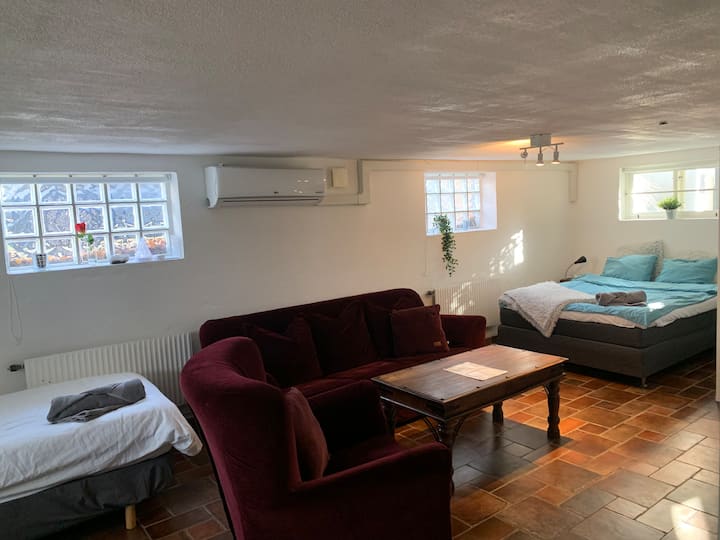 Helt Privat Del I Villa, Källarvåningen - Malmö