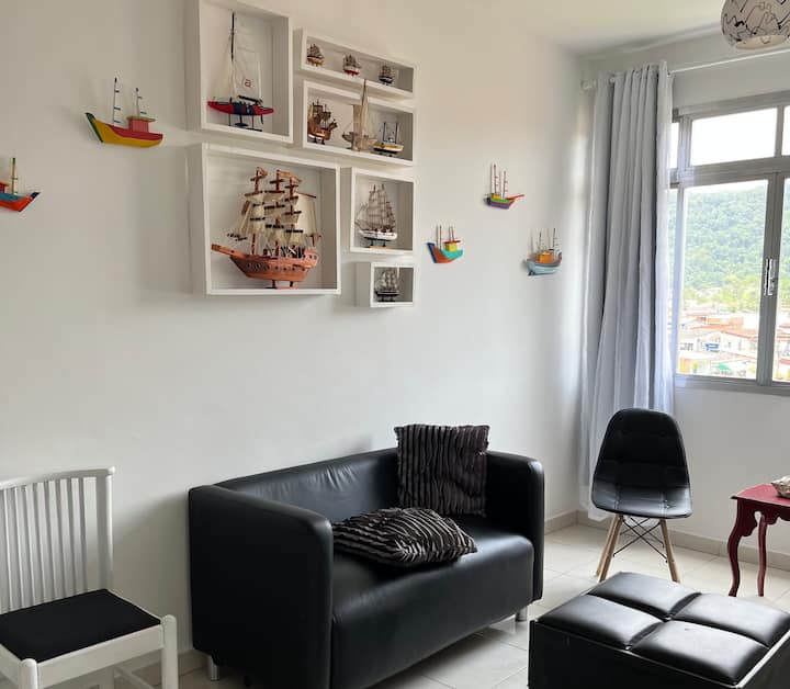 Apartamento Super Aconchegante Na Enseada - Guarujá