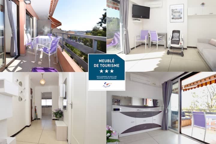 Sette B Locations T2 Residence - Cavalaire-sur-Mer