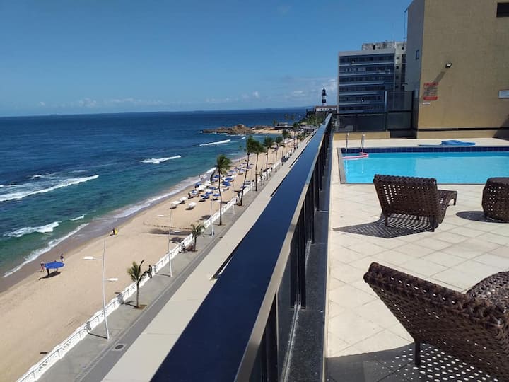 Flat à Beira Mar Na Barra/ Farol Barra Flat - Barra