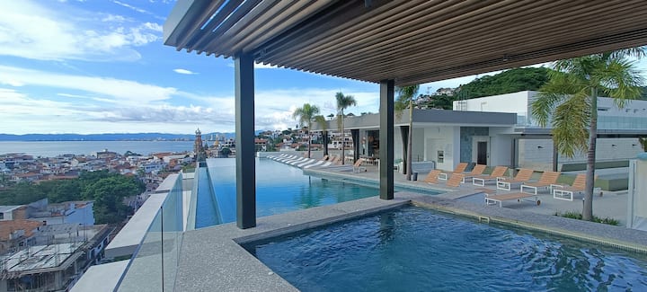 En La Mejor Zona Romántica Con Alberca, Gimnasio, - Puerto Vallarta