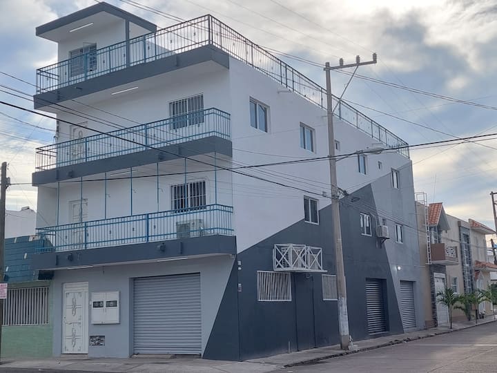 2 Departamento Casa Blanca - Mazatlán