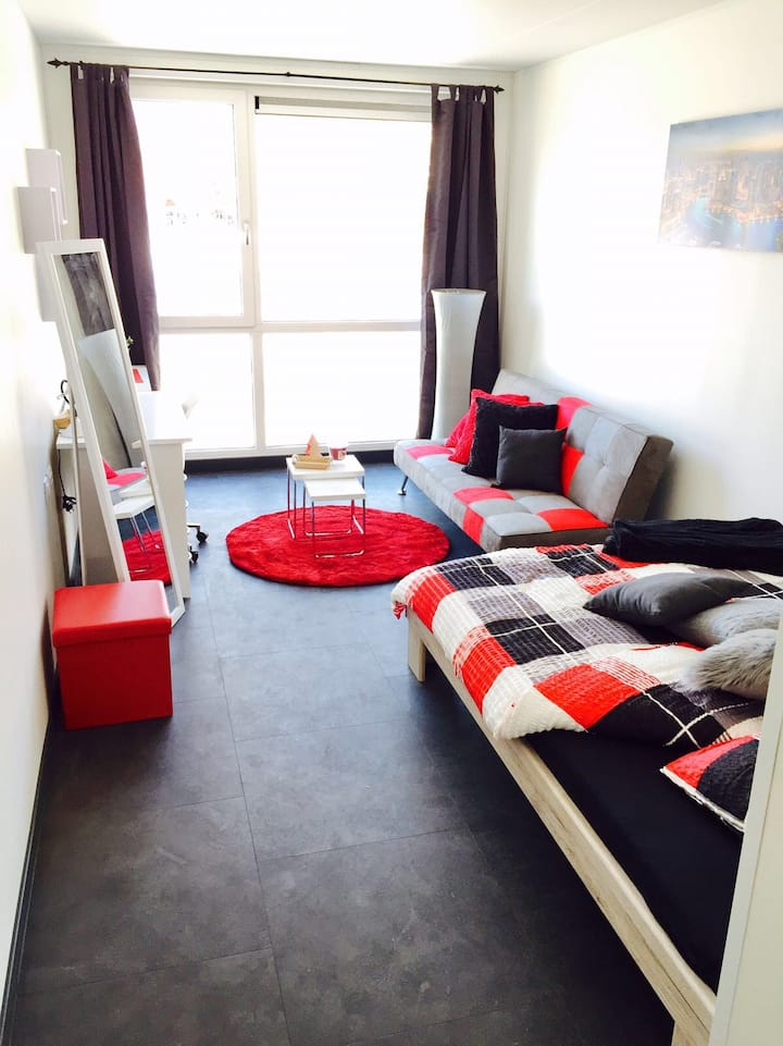 Joli Studio Proche Du Centre Ville, Vue Châteaux - Sion