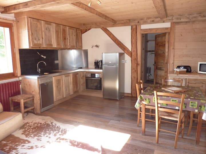 Premier éTage D'une Ferme Rénovée +/_ Chambre Hôte - Passy