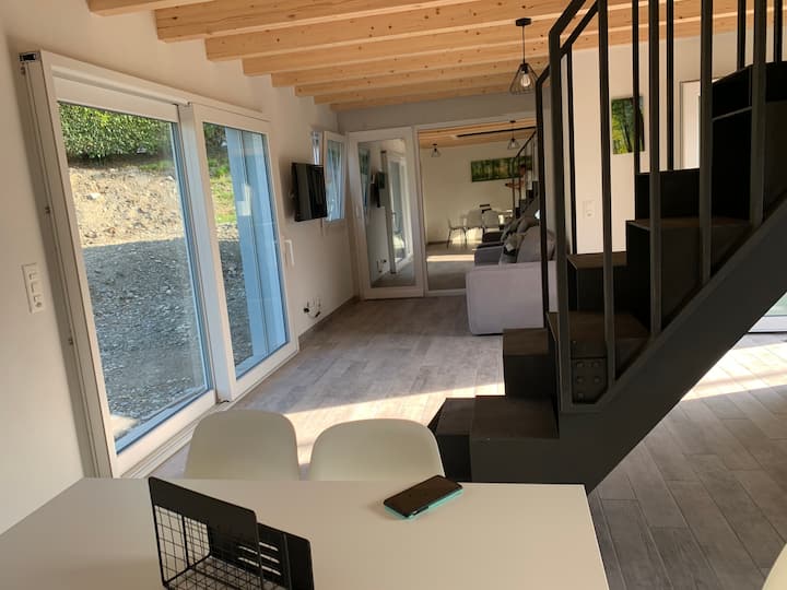 Mytinyhome Bas Avec Terrasse Et Vue - Sion