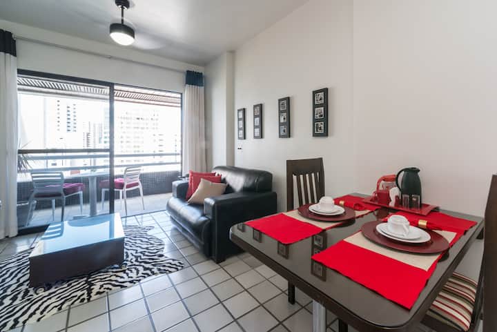 Great Boa Viagem Beach View From 1b - Boa Viagem