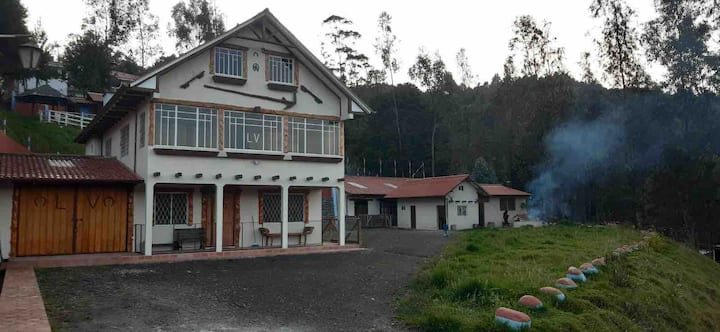 Casa Campestre Vacacional Don Vicente - Cuenca