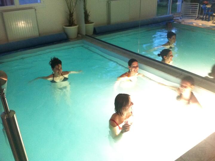 6 Pers. Piscine Intérieure Chauffée Vue Panoramiqu - Lannemezan