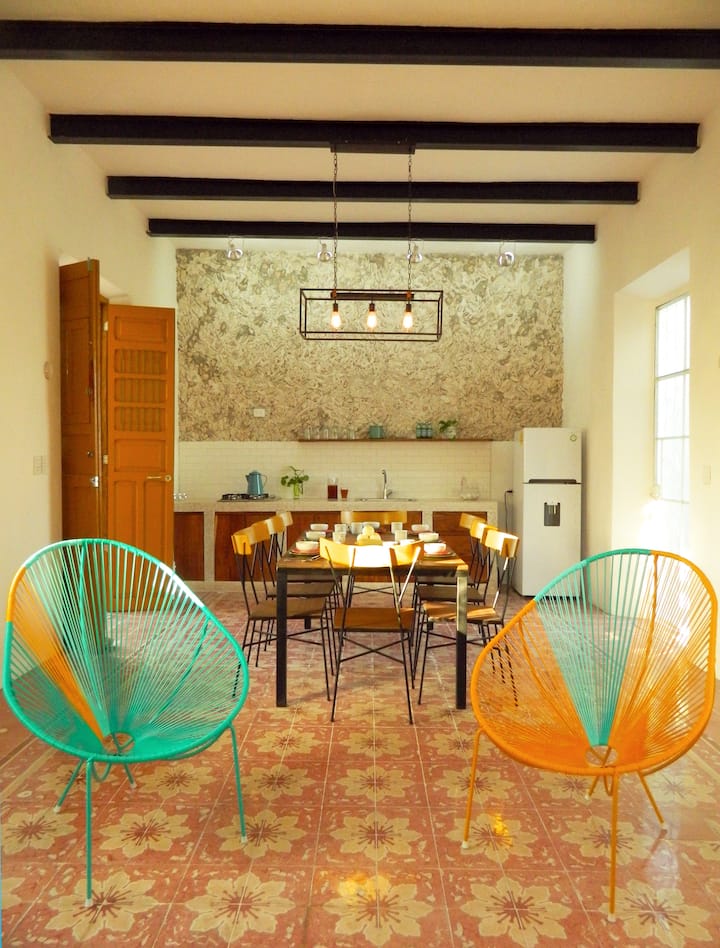 Casa Colonial Moderna, Cerca Del Centro Mid. Yuc. - Yucatan