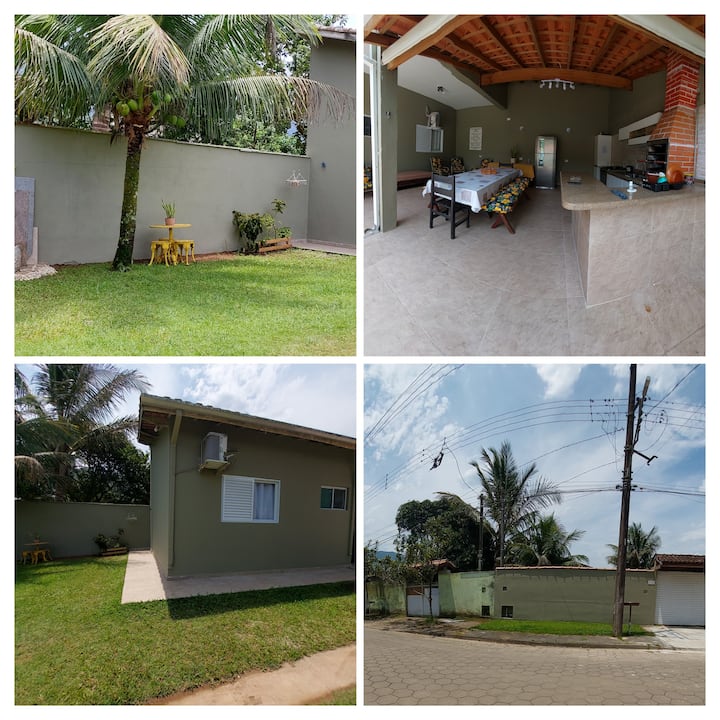 Tranquilidade Da Praia Cocanha/massaguassu Casa - Caraguatatuba