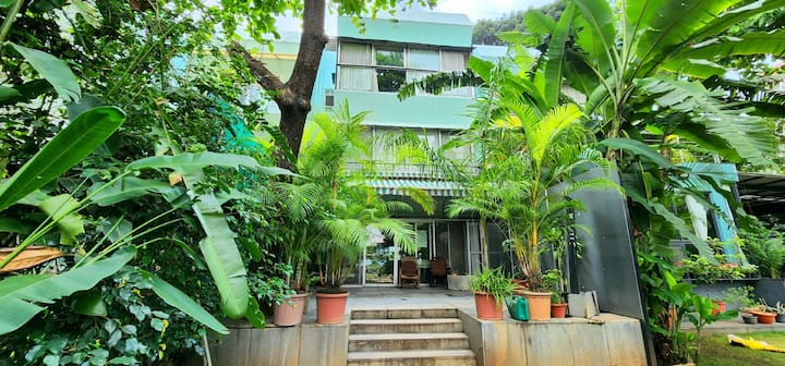 Lovely Ac Room In Riverfront House 5 Min From Osho - Pune (India)