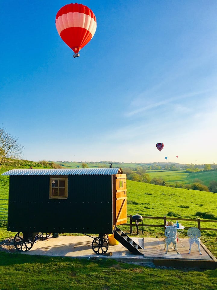 Sunset View Shepherds Hut - Bath - Bath