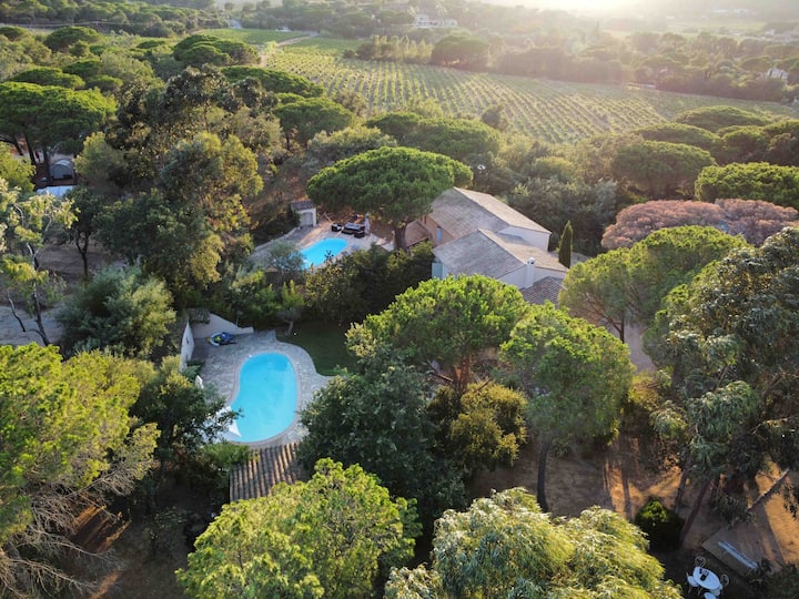 Charming Home 1km Escalet Beach - Ramatuelle