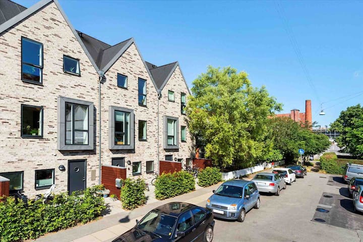 Townhouse With Private Terrace - 哥本哈根