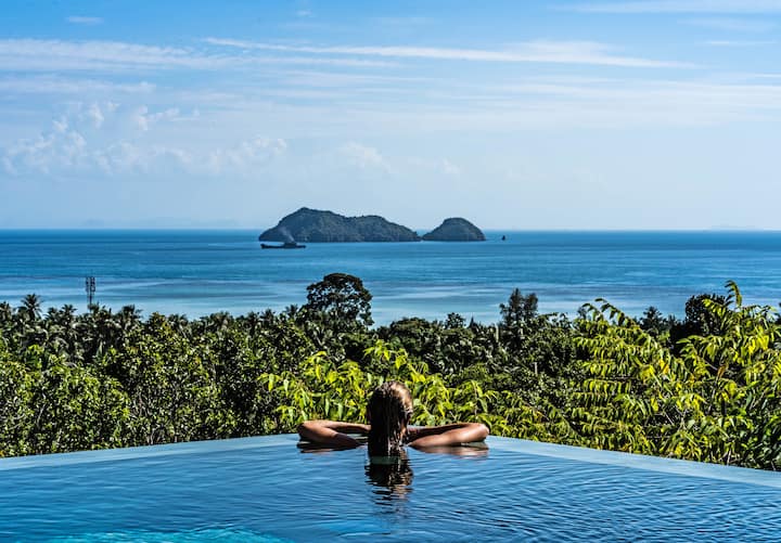 * Superb Sea View Villa & Infinity Pool * - Ko Pha-ngan